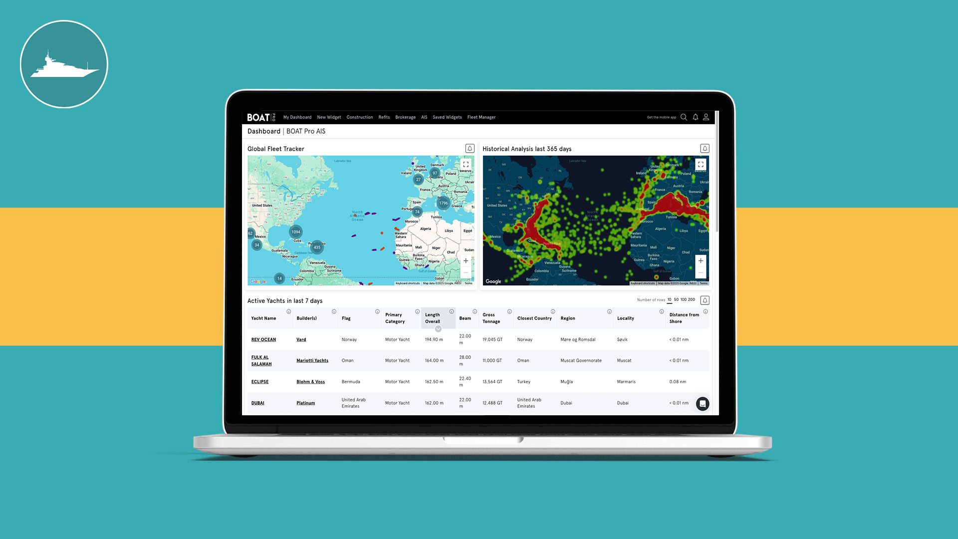 AIS Fleet Tracker | BOATPro